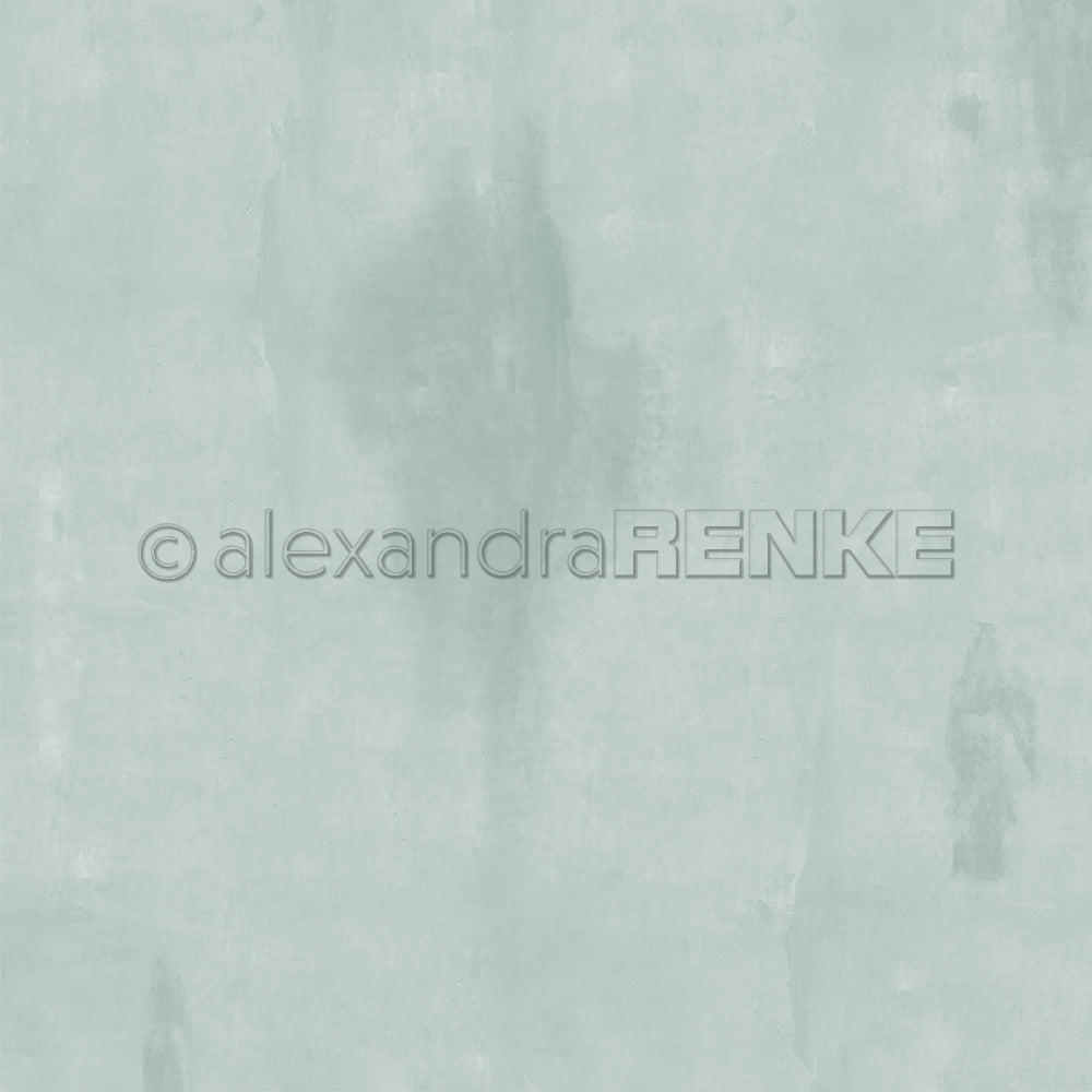 Designpapier Calm Mint 200g/m² – alexandrarenke