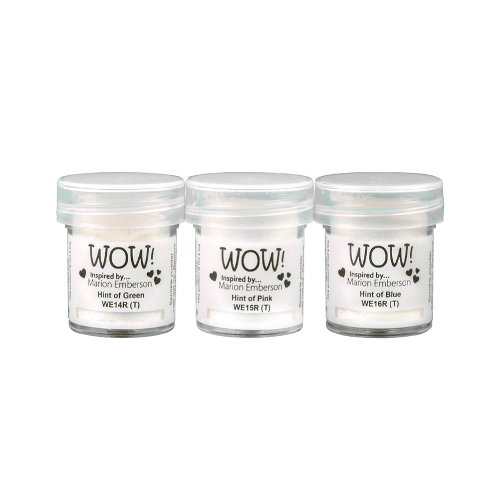 WOW Embossing Powder Trio Pastel Pearls – alexandrarenke